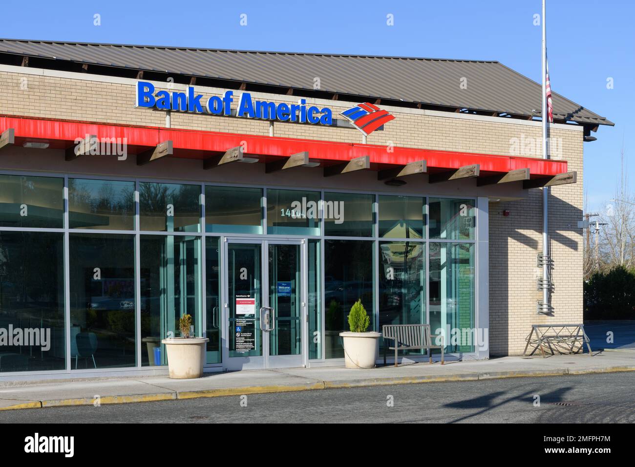 Bank of america branch hi-res stock photography and images - Alamy