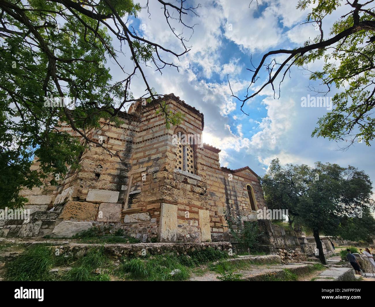 Holy church of the holy apostles of solakis hi-res stock photography ...
