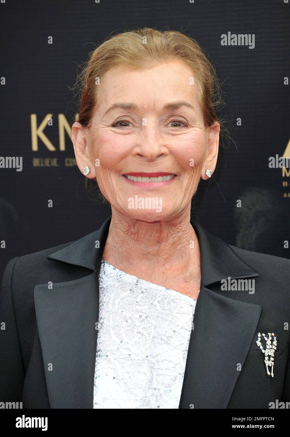 FILE - Judge Judy Sheindlin arrives at the 46th annual Daytime Emmy ...