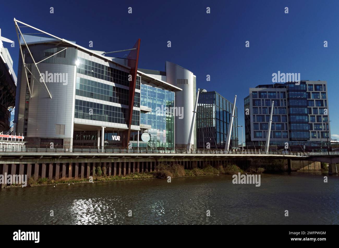 Stadium Plaza Building besides Millennium Stadium, Cardiff, South Wales ...