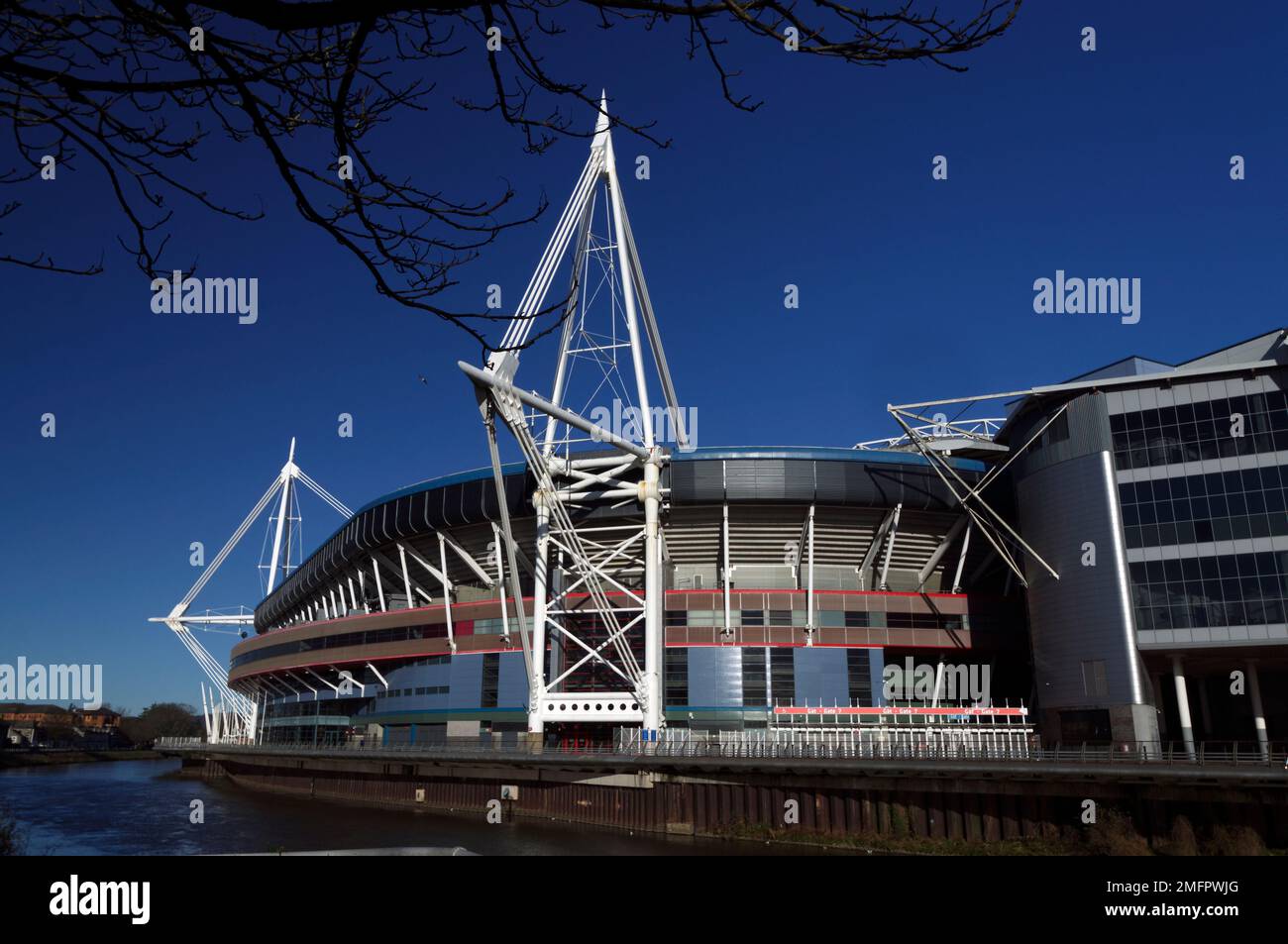 Principality stadium and river hi-res stock photography and images - Alamy