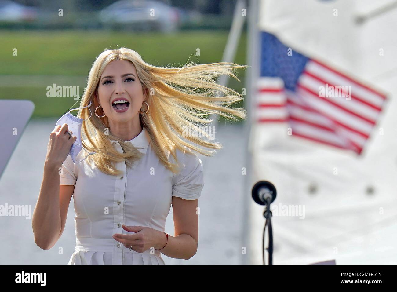 Ivanka Trump, daughter and adviser to President Donald Trump, removes ...