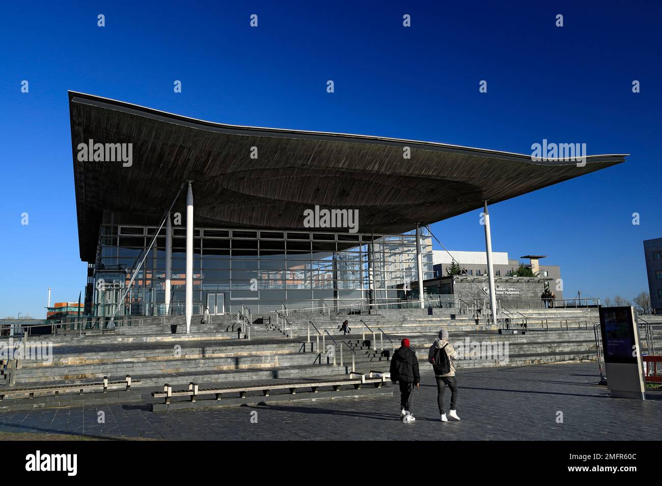 Welsh assembly buildings hi-res stock photography and images - Alamy