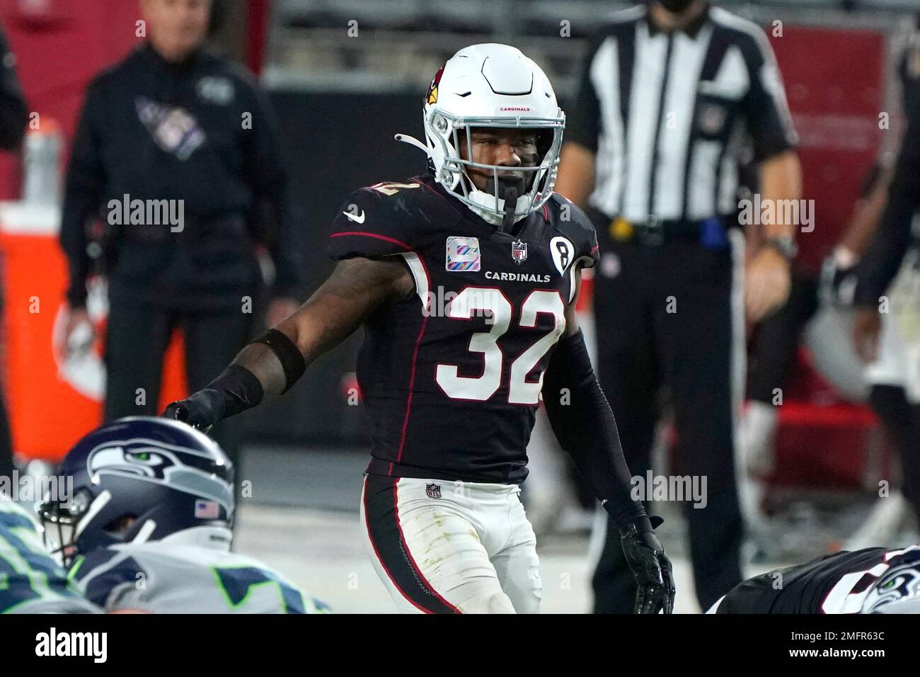 Arizona Cardinals strong safety Budda Baker (32) during the first half ...