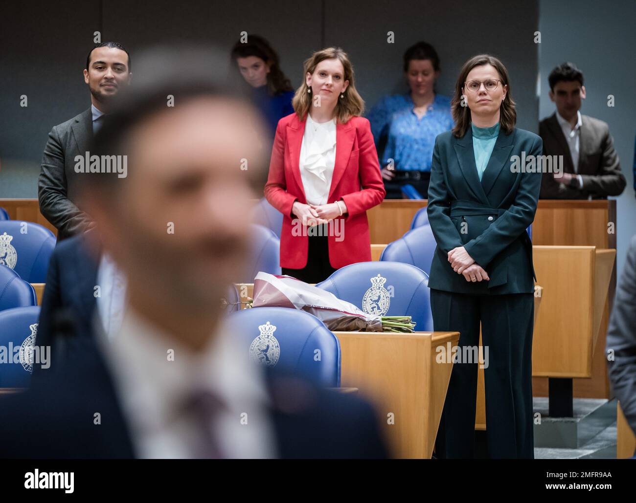 THE HAGUE - Nico Drost of the ChristenUnie during his swearing in as a ...