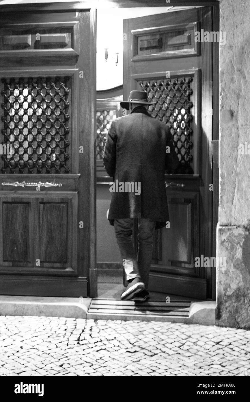 Front lock Black and White Stock Photos & Images - Alamy