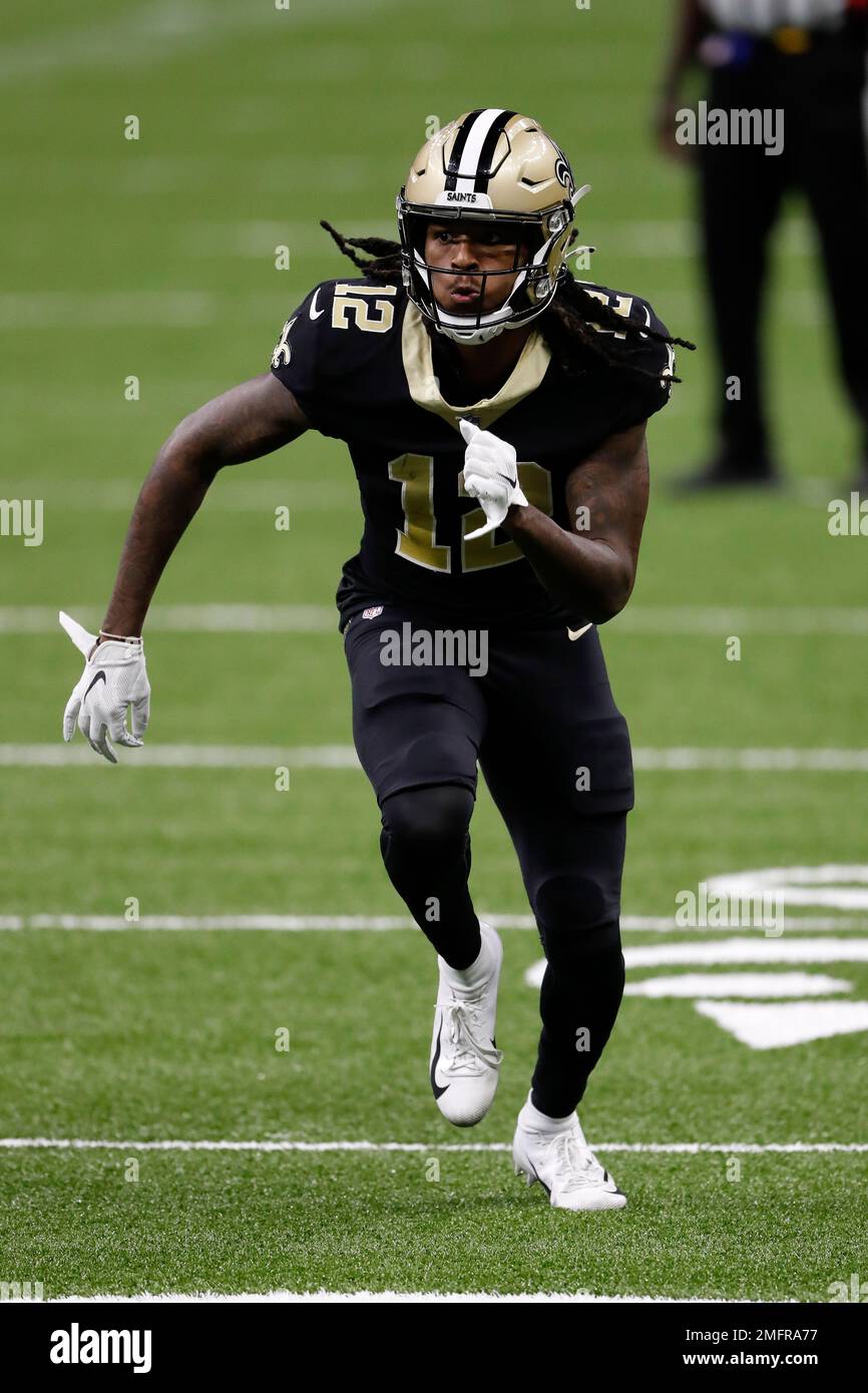 New Orleans Saints wide receiver Marquez Callaway (12) during an NFL ...
