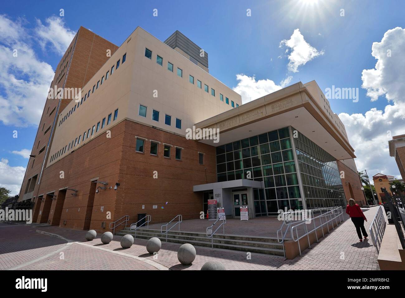 The Manatee County Judicial Center is shown Monday, Oct. 26, 2020, in ...