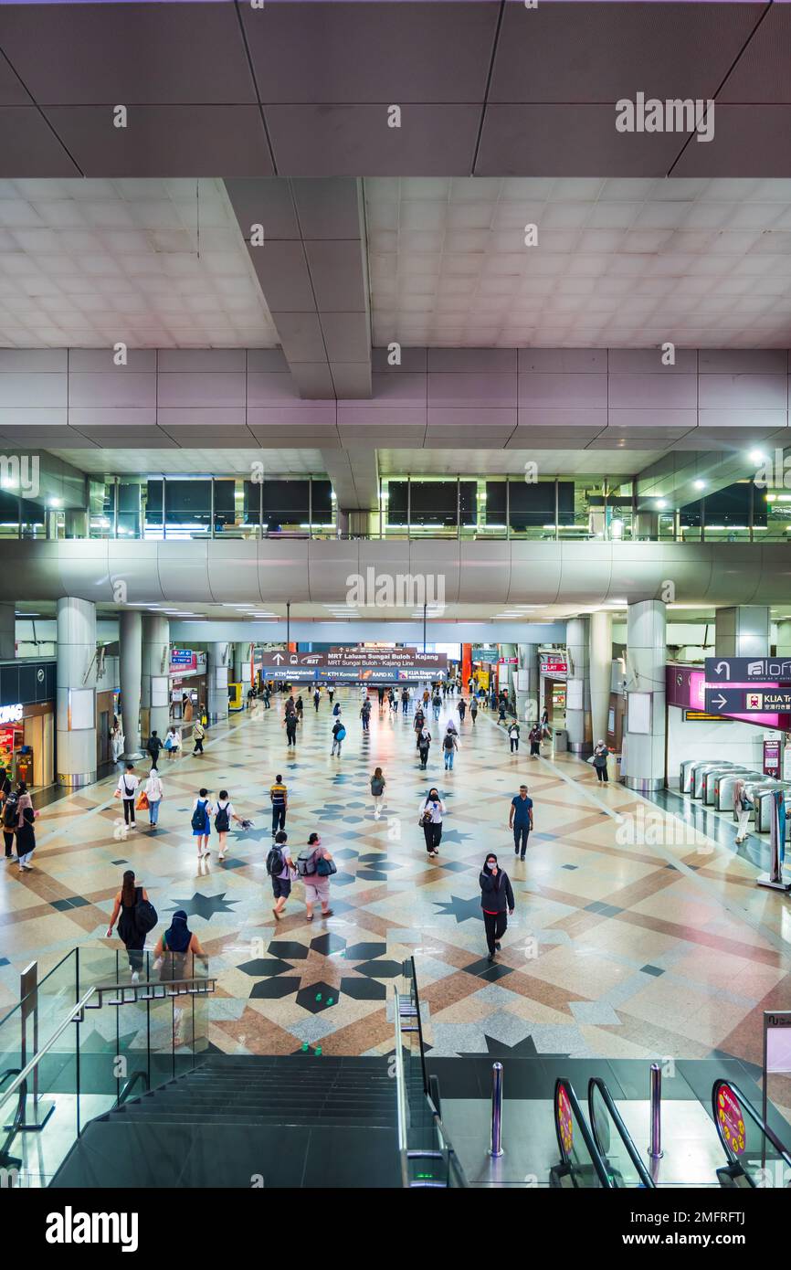 Kuala Lumpur, Malaysia - December 2022: KL Sentral station is a transit ... Kuala Lumpur, Malaysia - December 2022: KL Sentral station is a transit ...