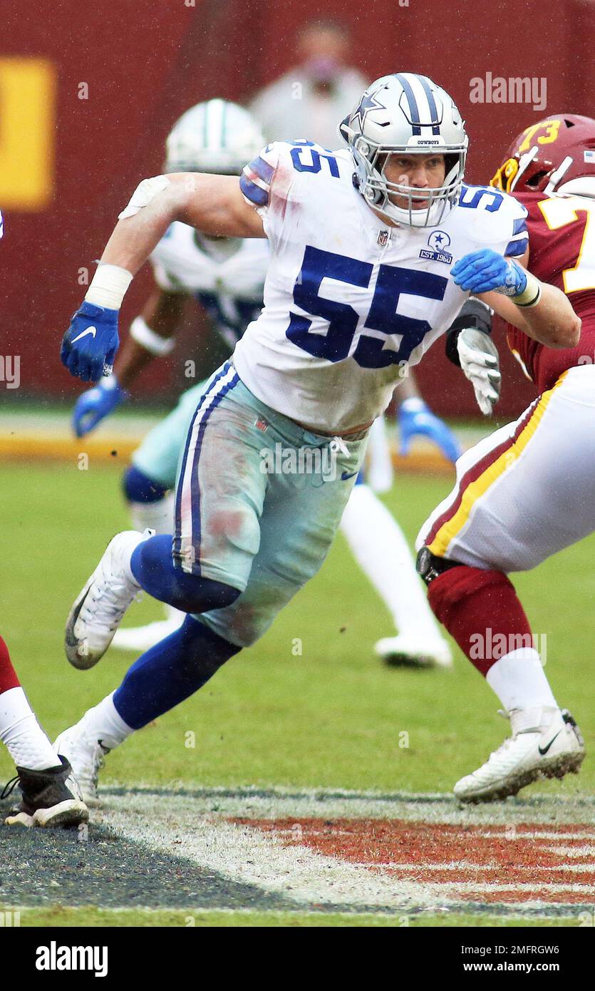Dallas Cowboys outside linebacker Leighton Vander Esch (55) in action ...