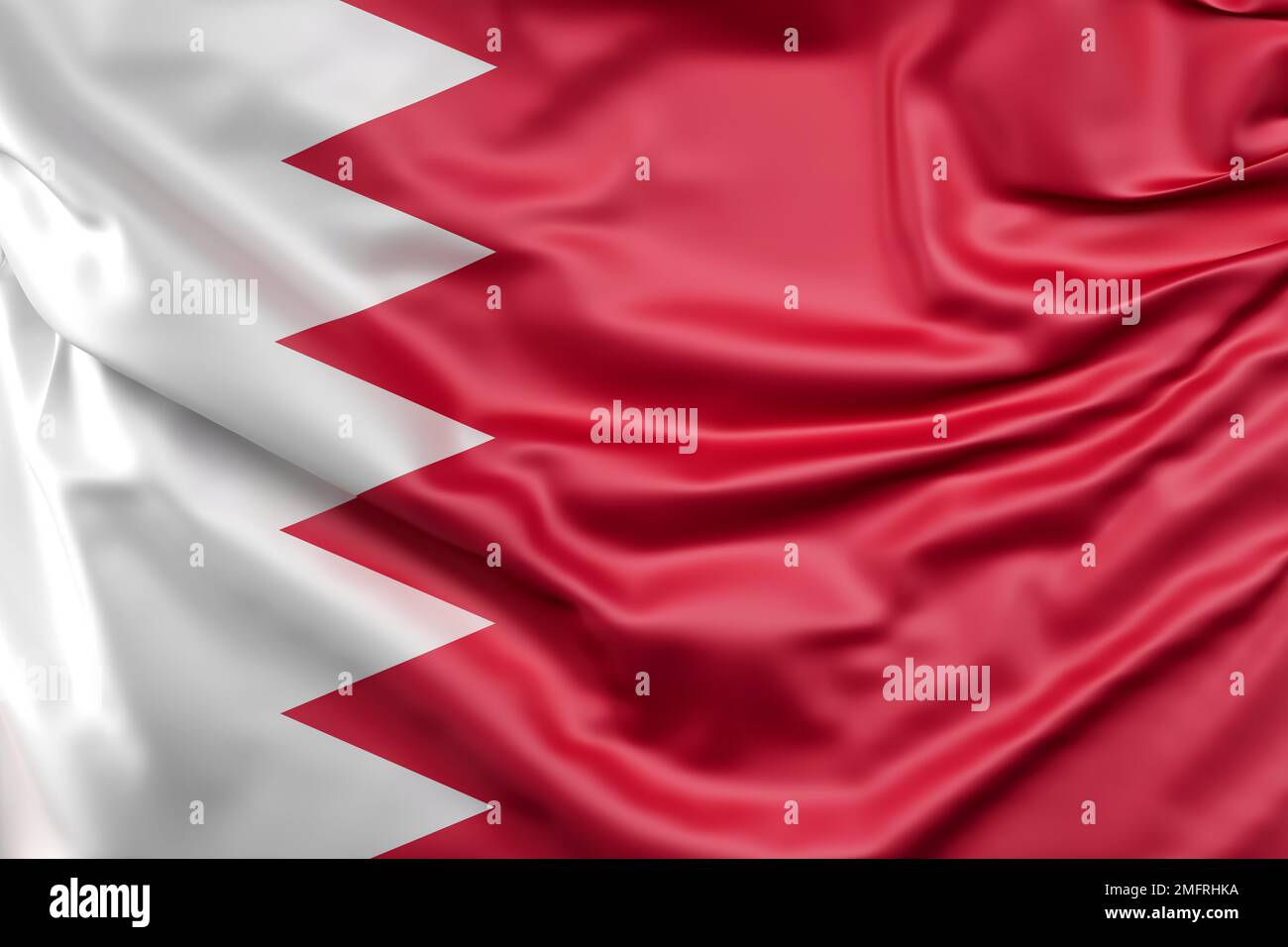 Satin texture bahrain flag hi-res stock photography and images - Alamy