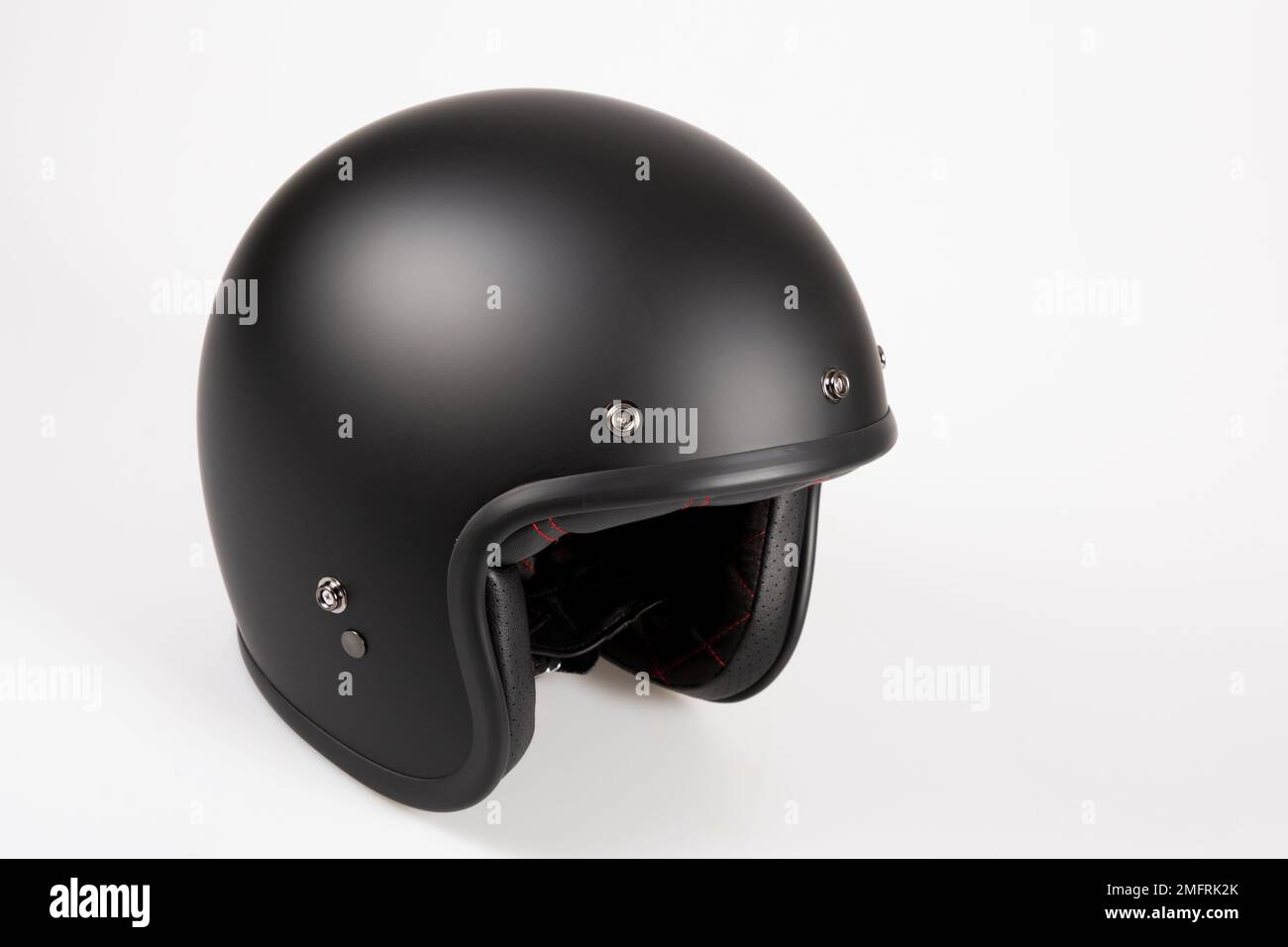 Open face helmet hi-res stock photography and images - Alamy