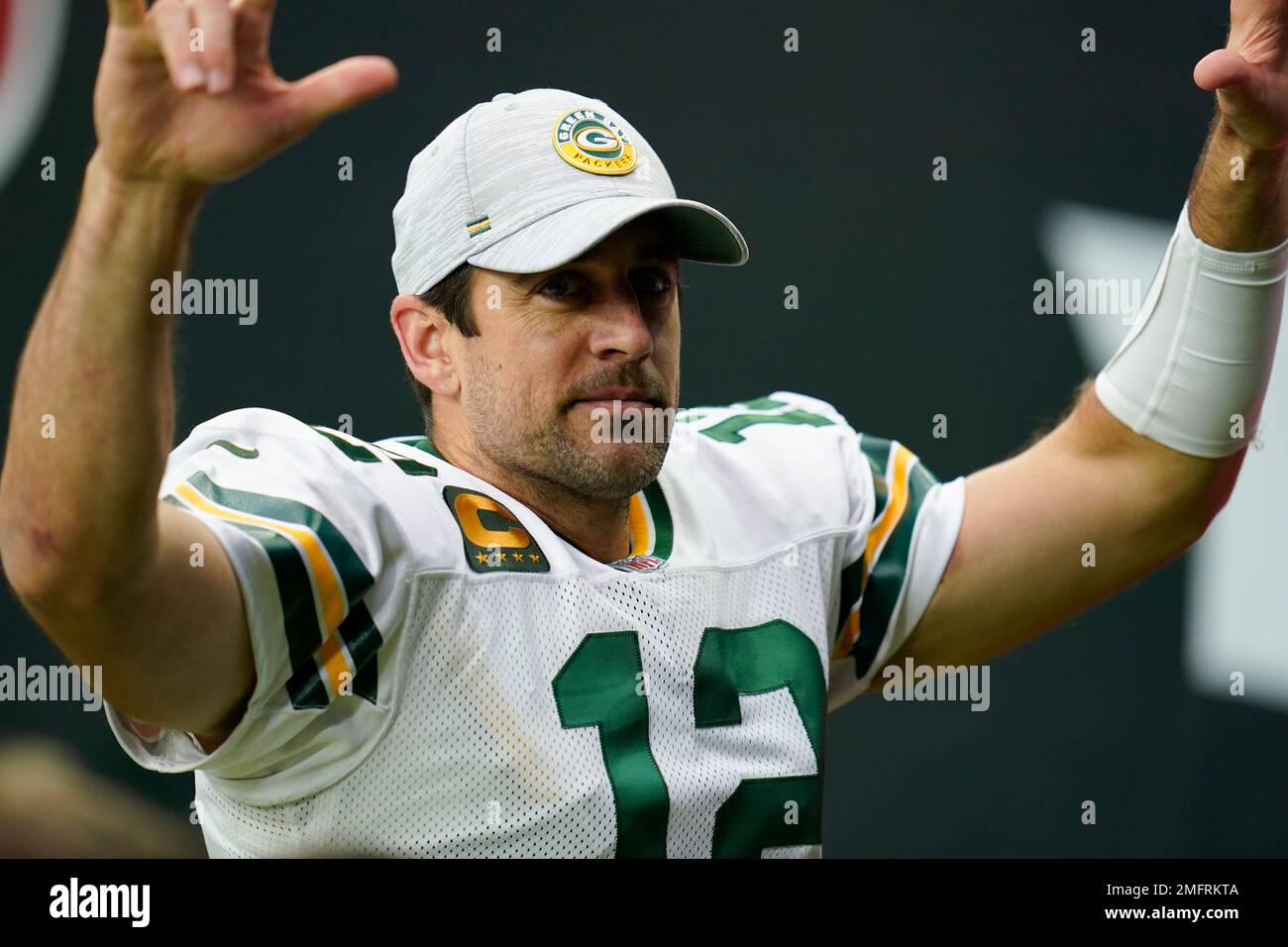 Aaron Rodgers Fist Pump
