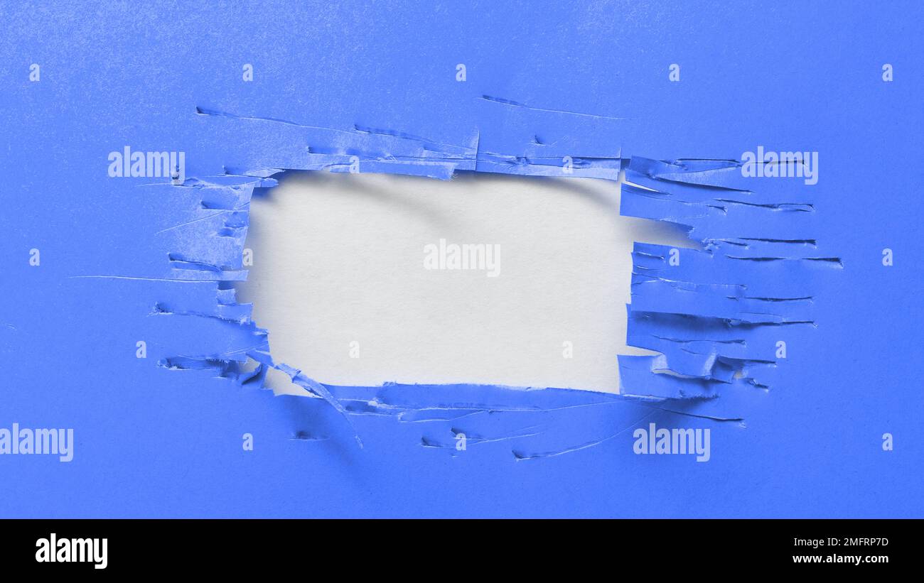 Important Information Written Under Ripped Piece Of Paper. Crutial ...