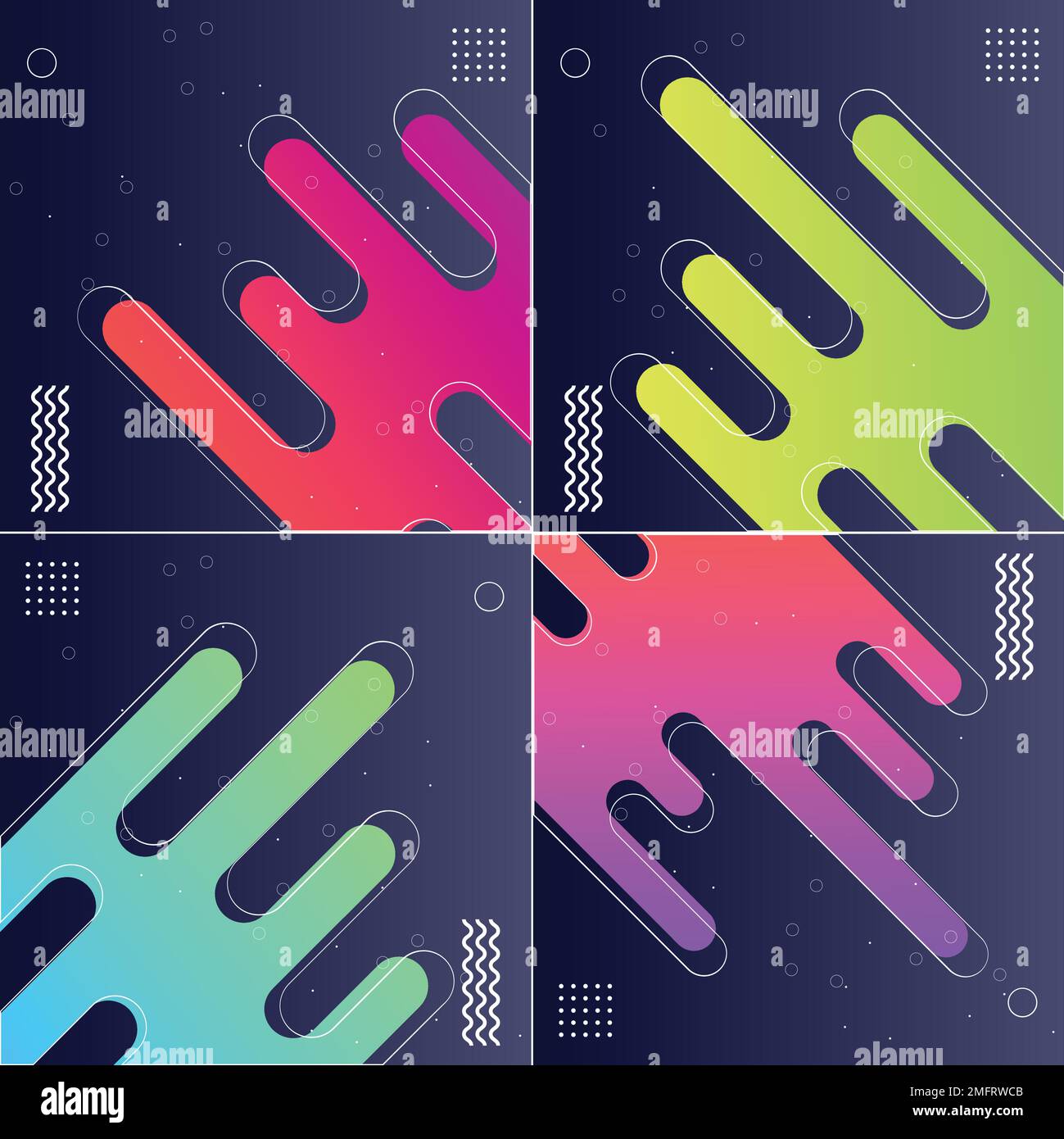 Paper cut designs Stock Vector Images - Alamy