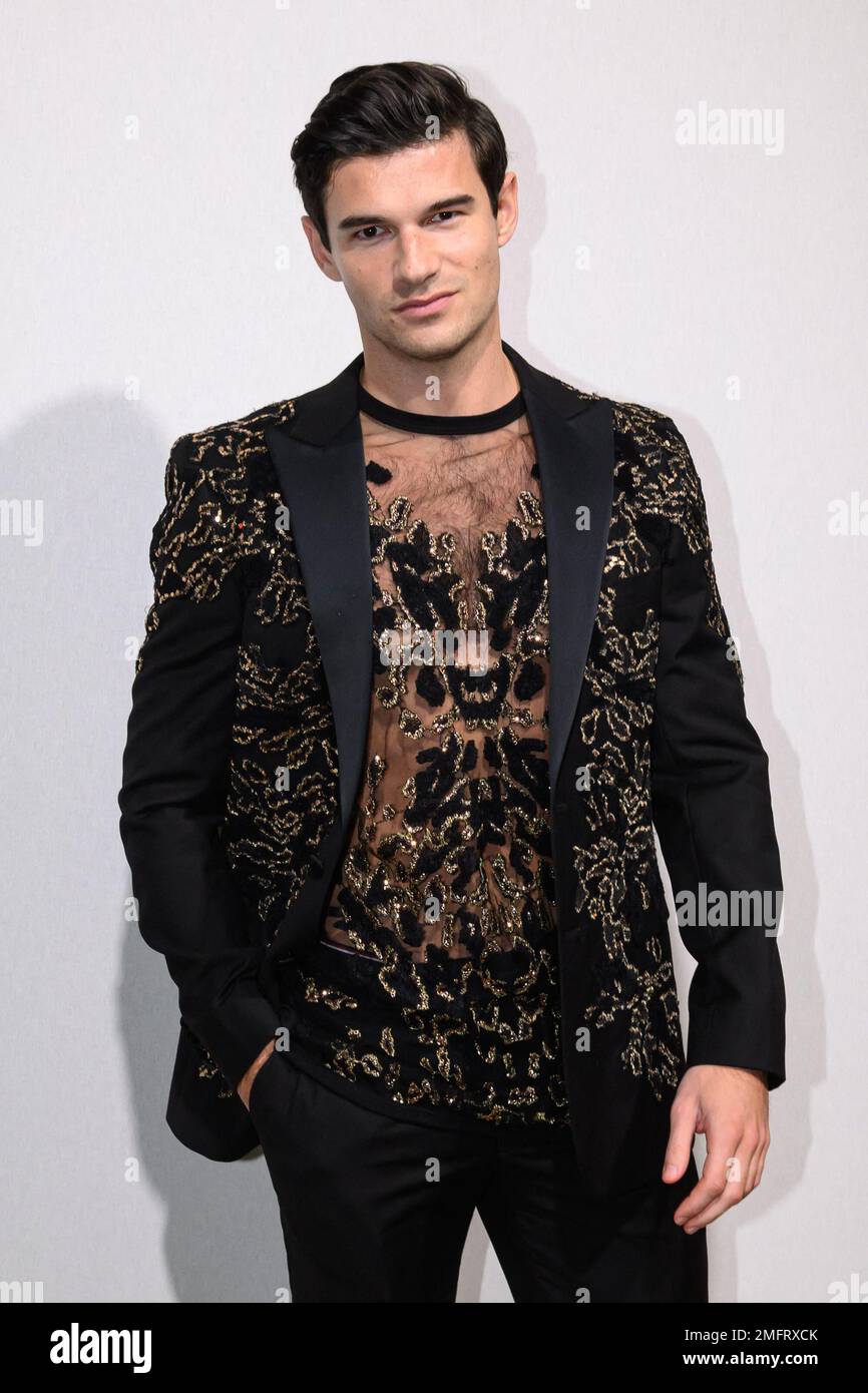 Paris, France. 25th January, 2023. Paul Forman attends the Elie Saab ...