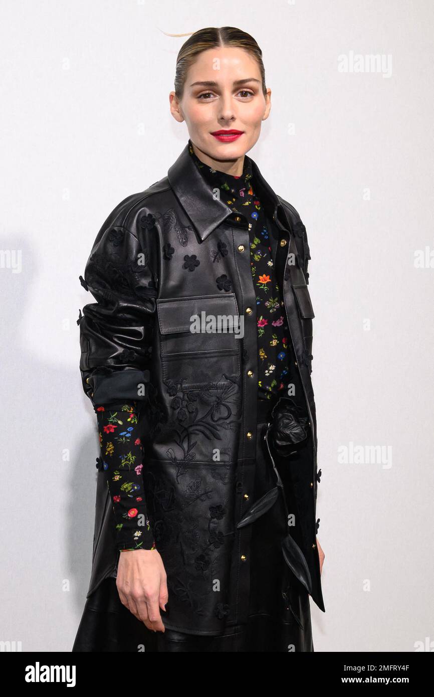 Paris, France. 25th January, 2023. Olivia Palermo attends the Elie Saab ...