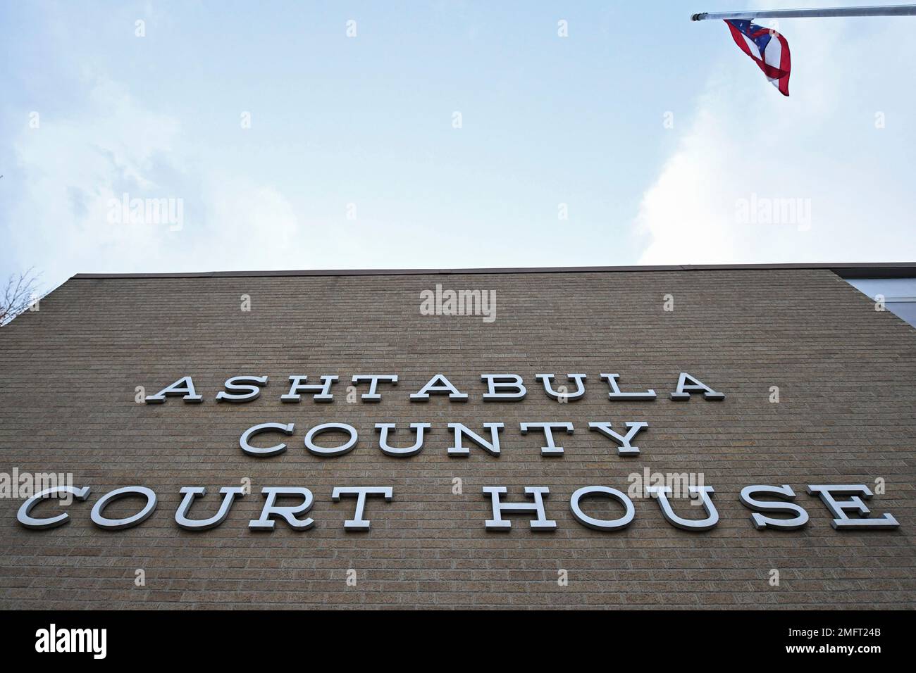 The Ashtabula County Courthouse is shown, Friday, Oct. 23, 2020, in ...