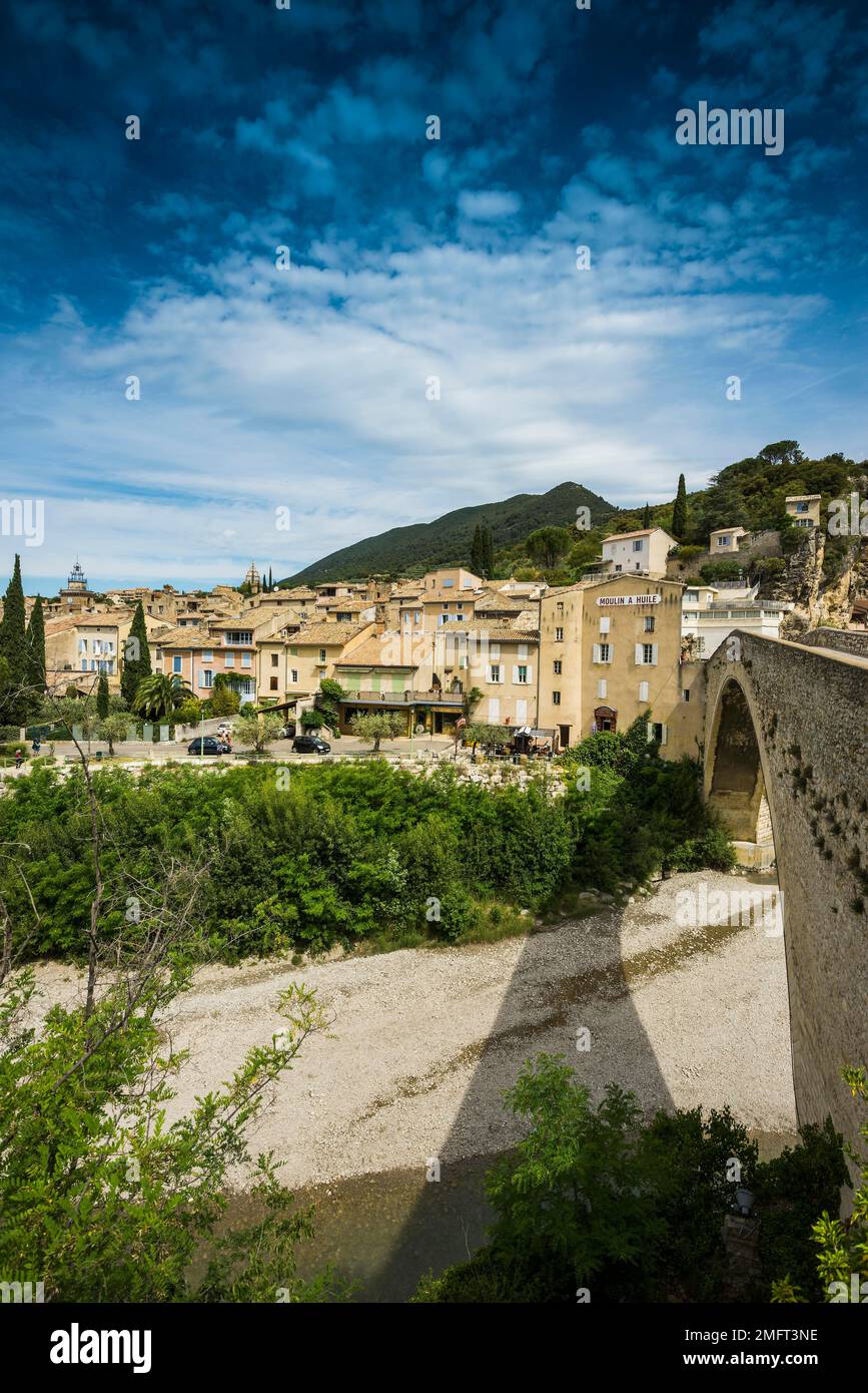 Nyons, Departement Drome, Region Rhone-Alpes, Provence, France Stock ...
