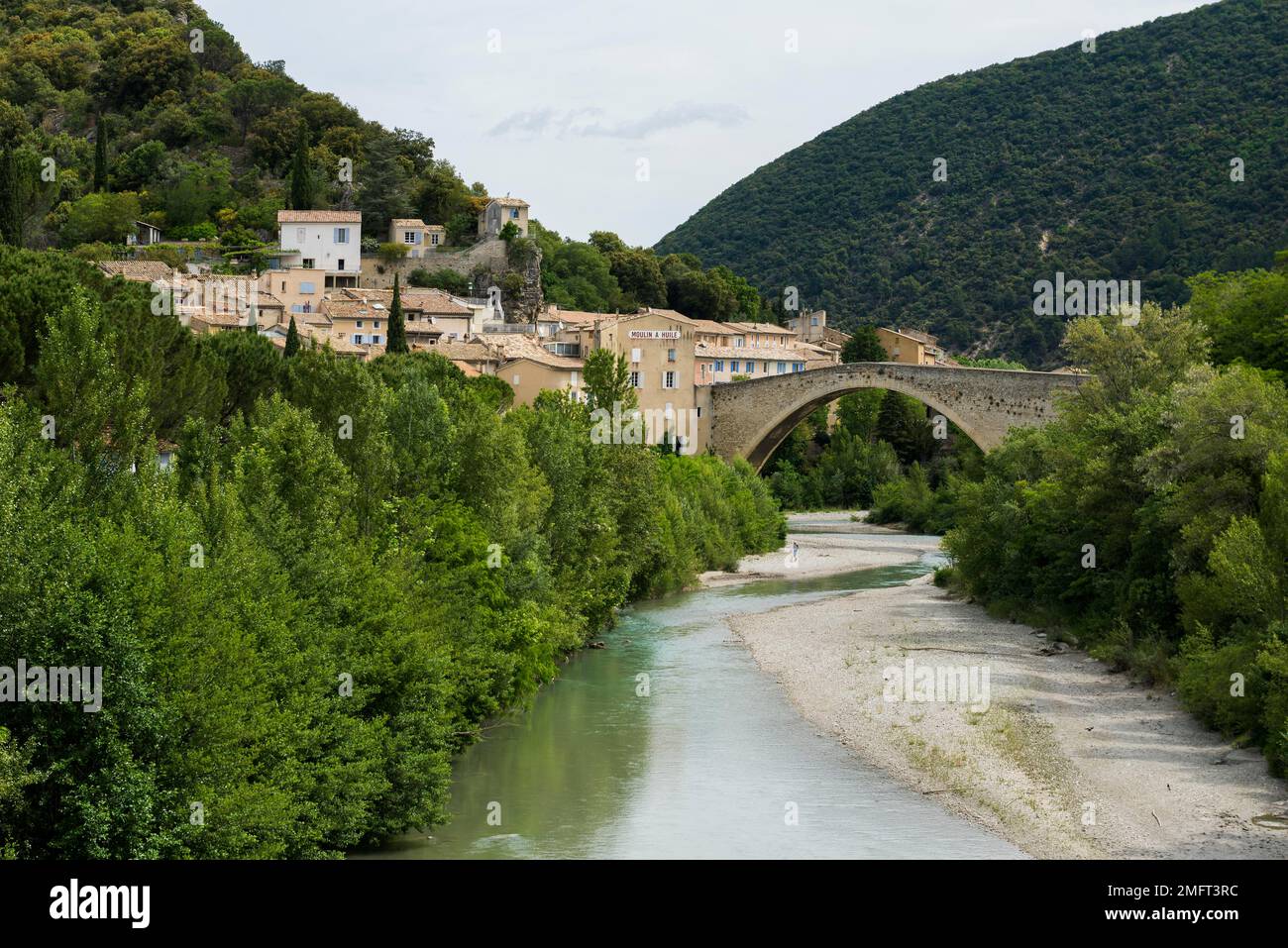 Nyons, Departement Drome, Region Rhone-Alpes, Provence, France Stock ...