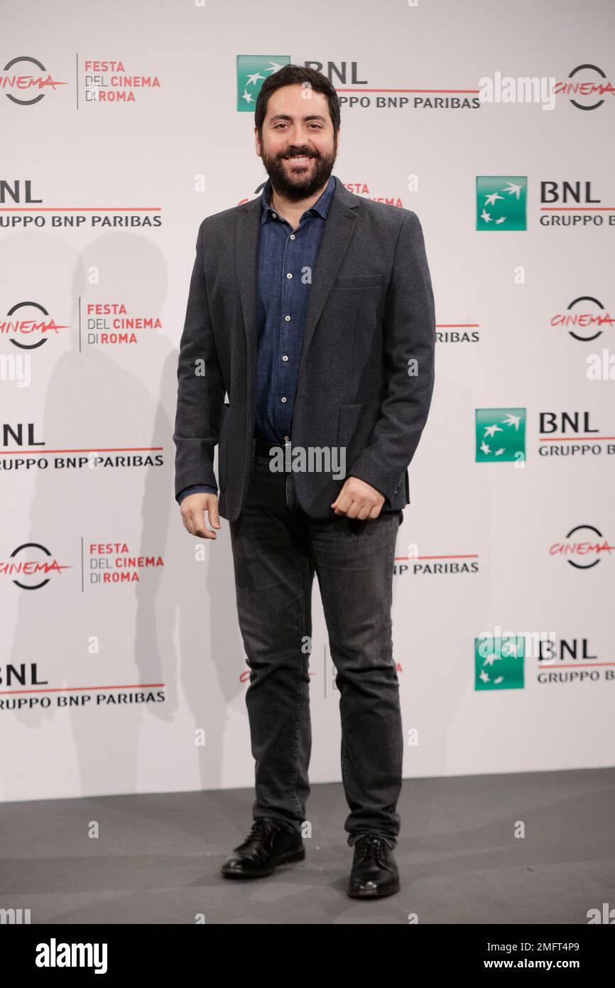 Director Matteo Rovere poses for photographers during the photo call ...
