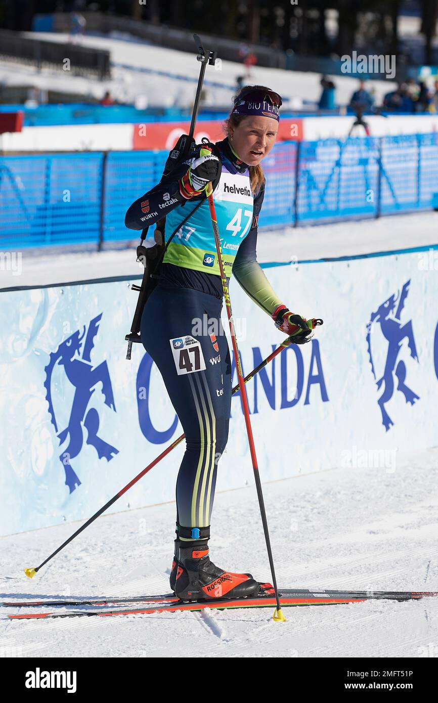 Lenzerheide, Schweiz, 25. Januar 2023. SPARK Lisa Maria GER beim 15 km ...