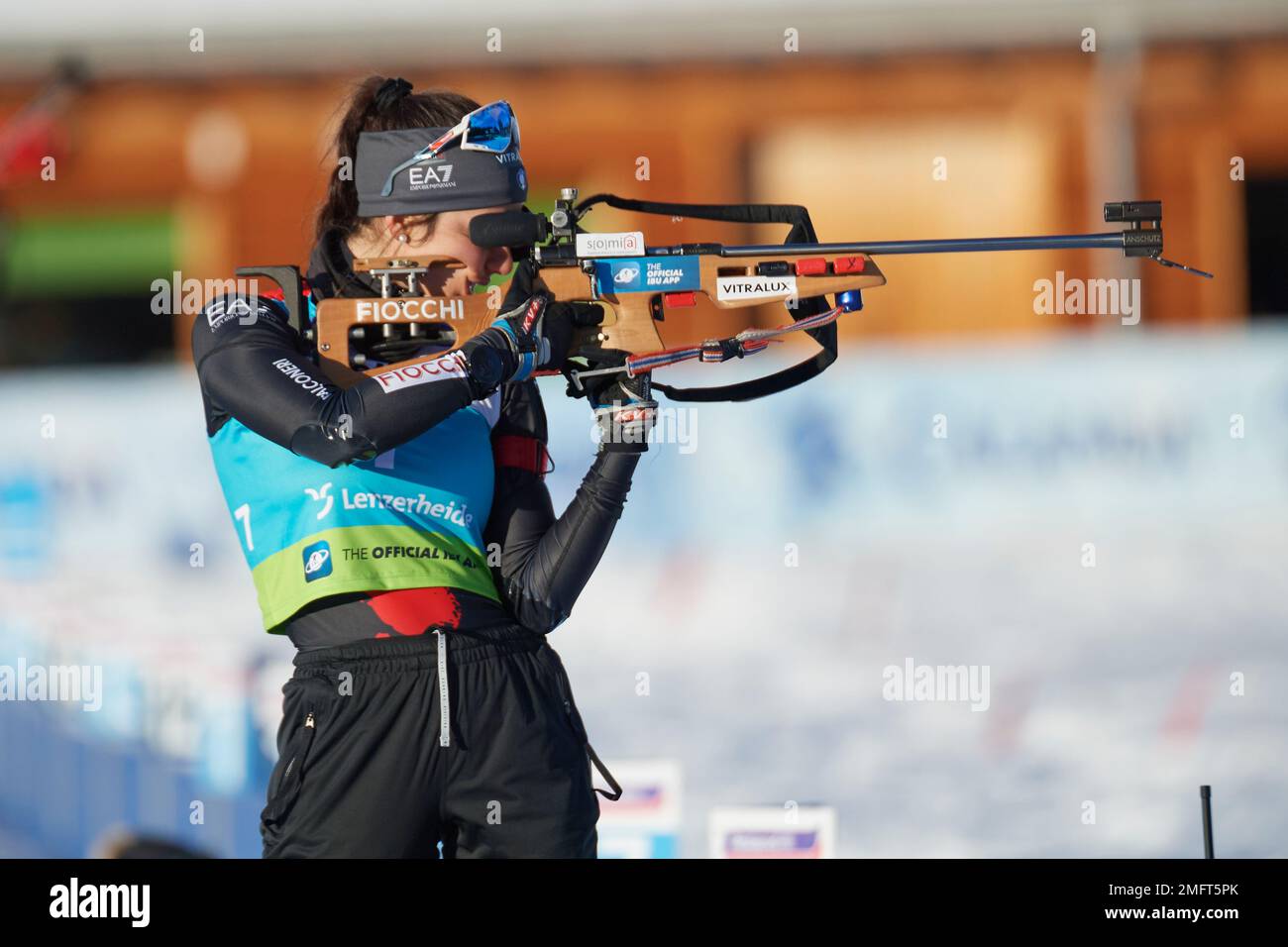 Lenzerheide, Schweiz, 25. Januar 2023. FAUNER Eleonora ITA beim 15 km ...
