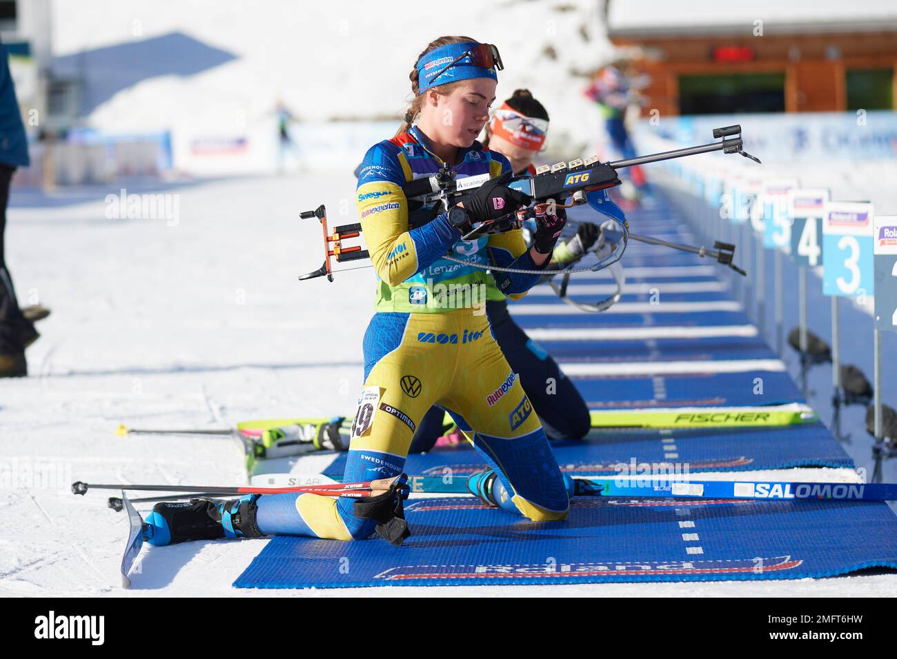 Lenzerheide, Schweiz, 25. Januar 2023. ANDERSSON Sara SWE beim 15 km ...
