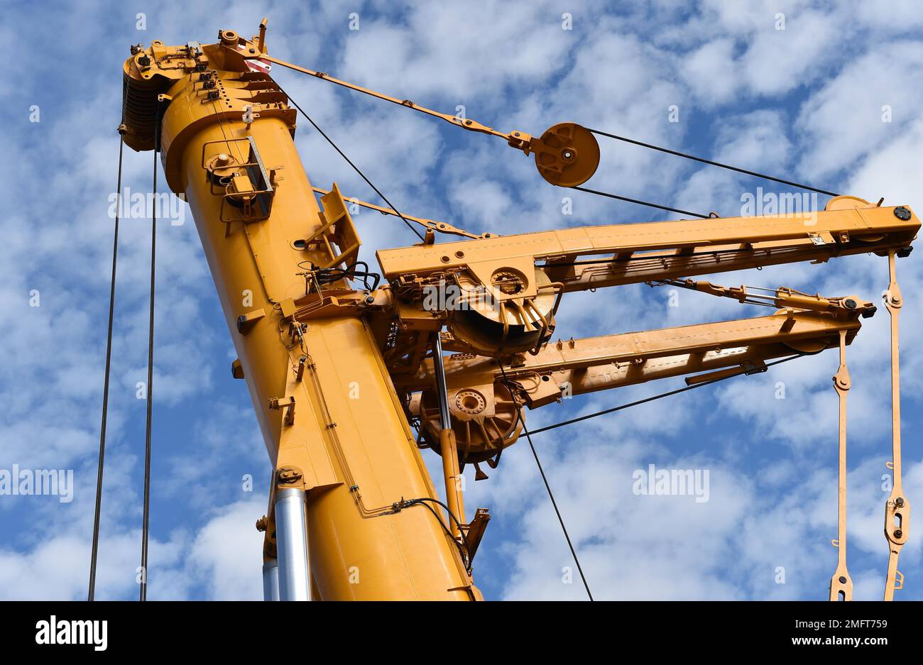 Truck crane, Germany Stock Photo - Alamy