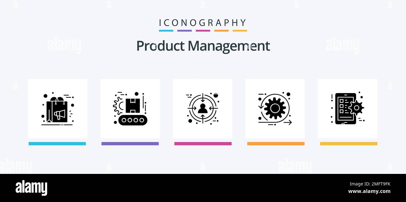 Product Management Glyph 5 Icon Pack Including time. scrum. product ... Product Management Glyph 5 Icon Pack Including time. scrum. product ...