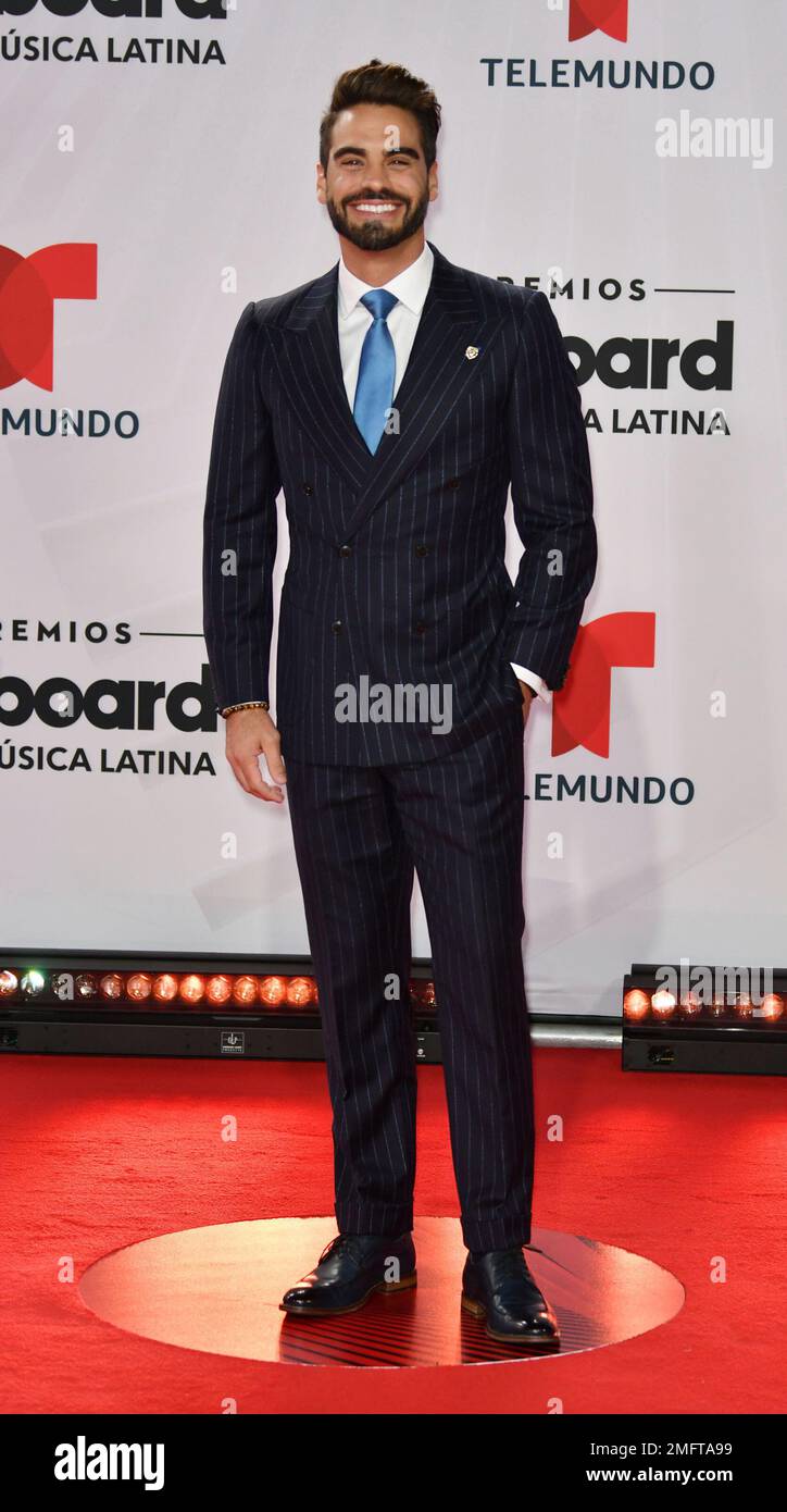 Frederick Oldenburg arrives at the Billboard Latin Music Awards on ...