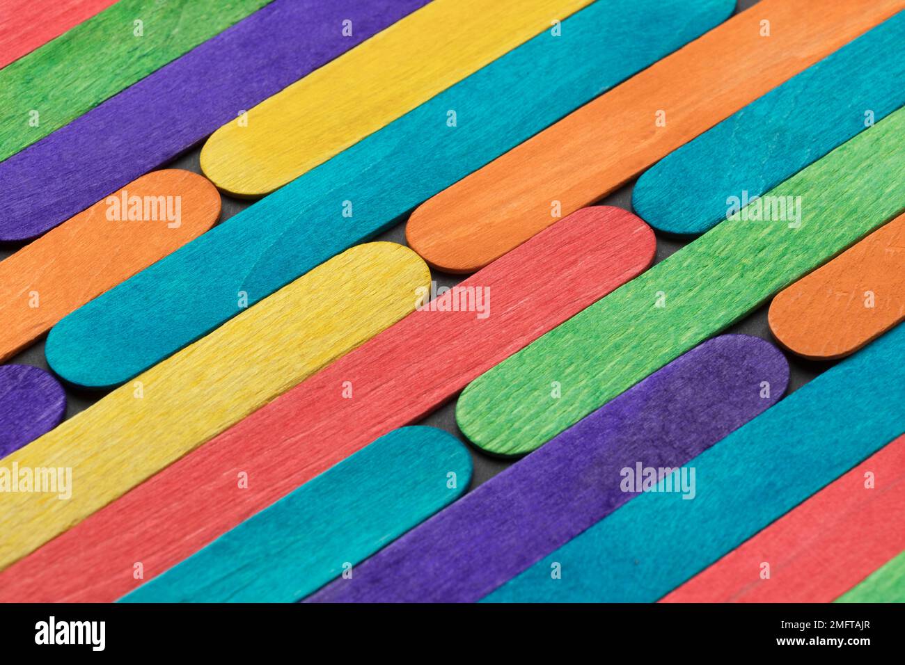 colorful ice cream sticks composition. High resolution photo Stock ...