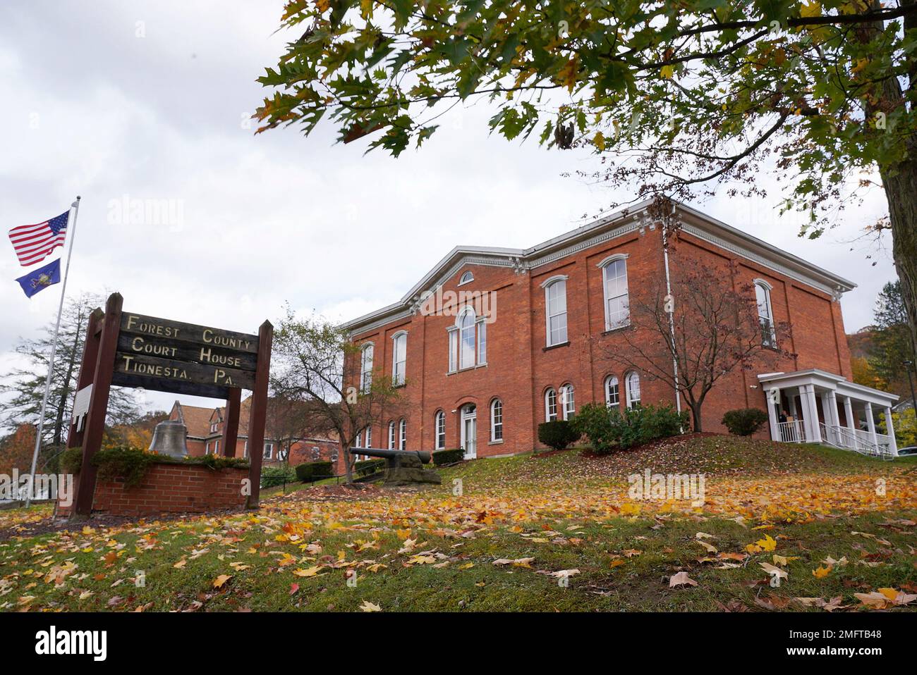 This is the Forest County Courthouse in Tionesta, Pa, Wednesday, Oct ...