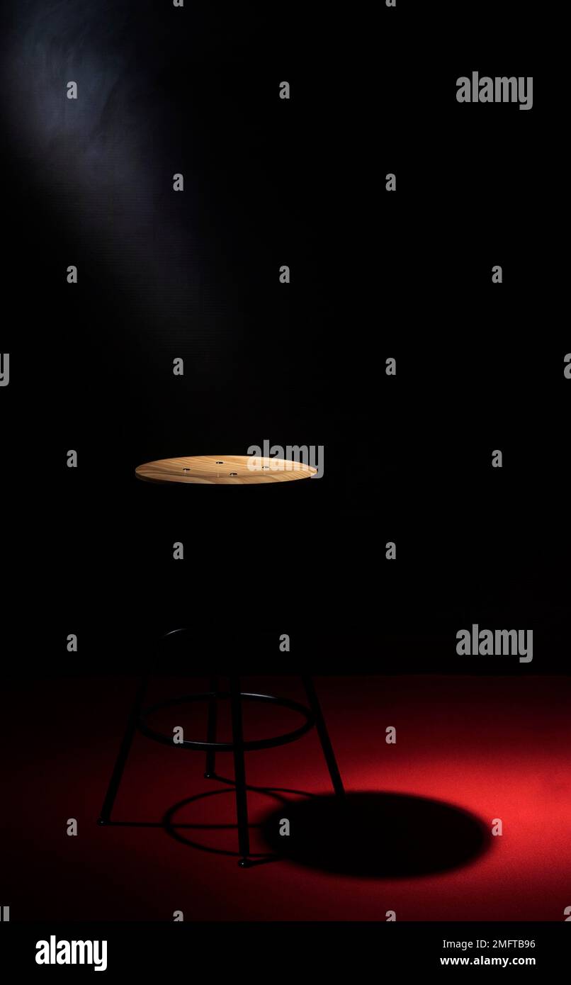 Historic chair spotlight hi-res stock photography and images - Alamy