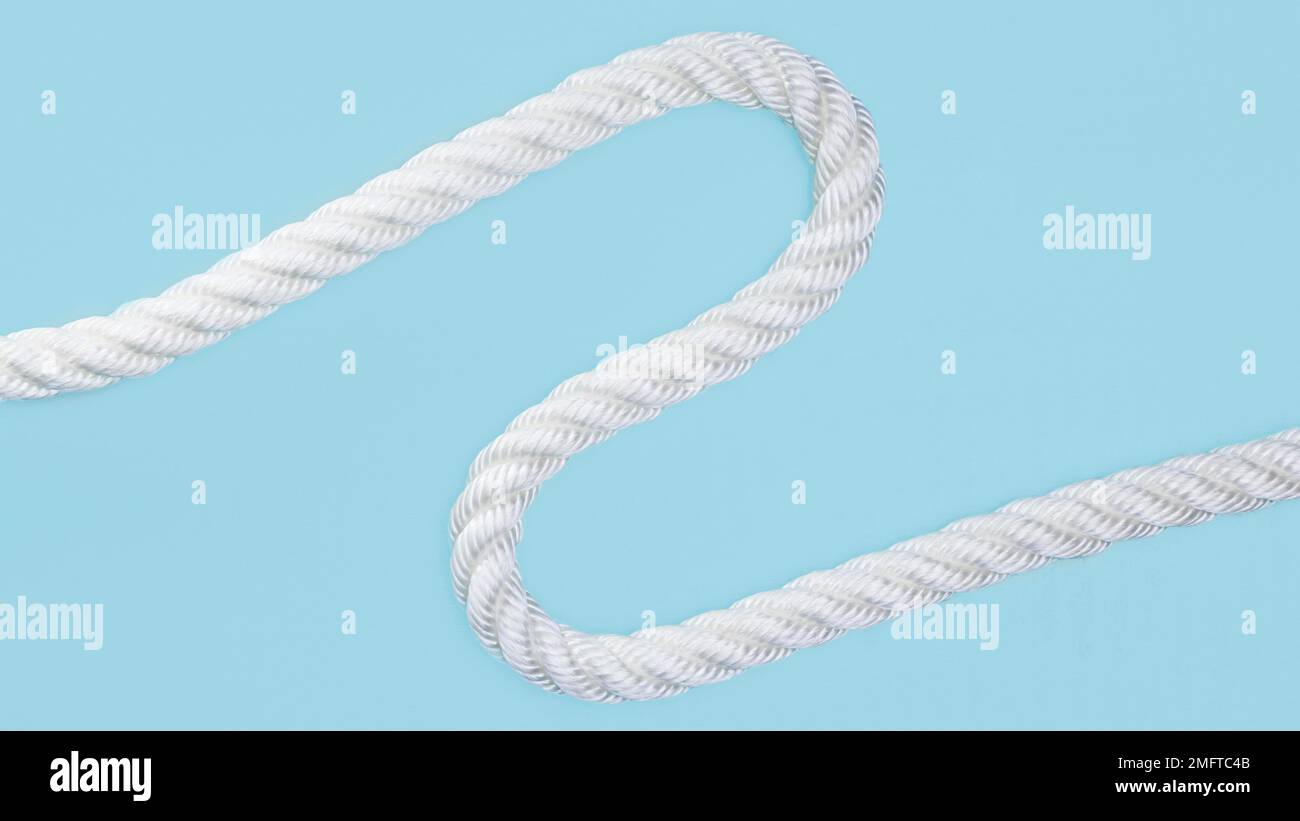 Rope and blue hi-res stock photography and images - Alamy