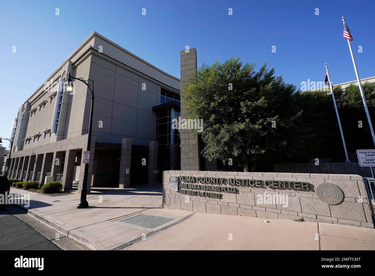 The Yuma County Superior Courthouse shown Wednesday, Oct. 14, 2020, in ...
