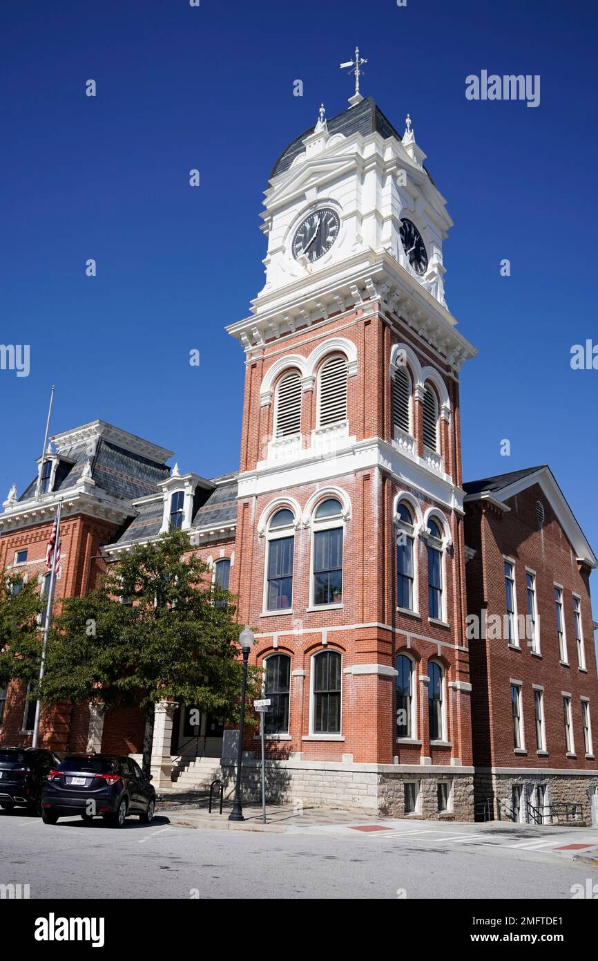 The Newton County courthouse is shown Tuesday, Oct. 20, 2020, in ...
