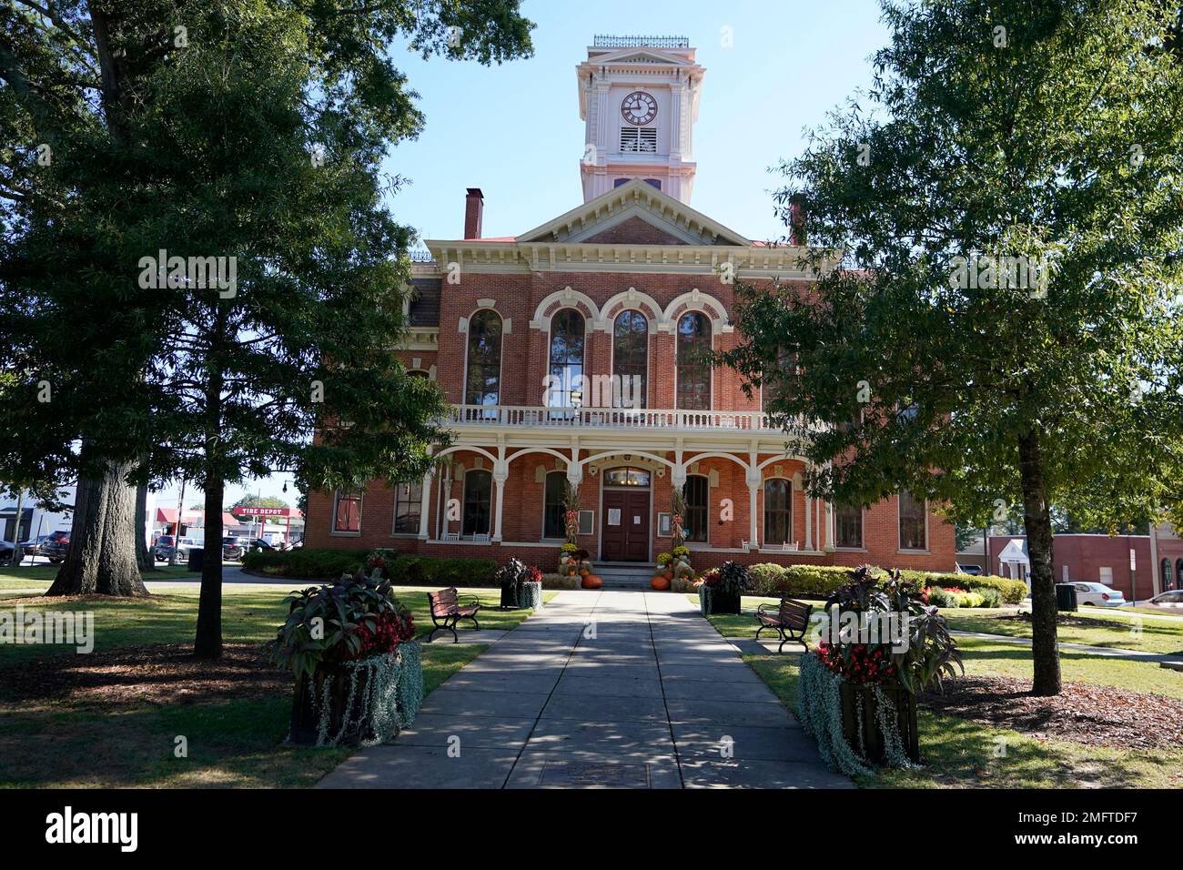 The Walton County courthouse is shown Tuesday, Oct. 20, 2020, in Monroe ...