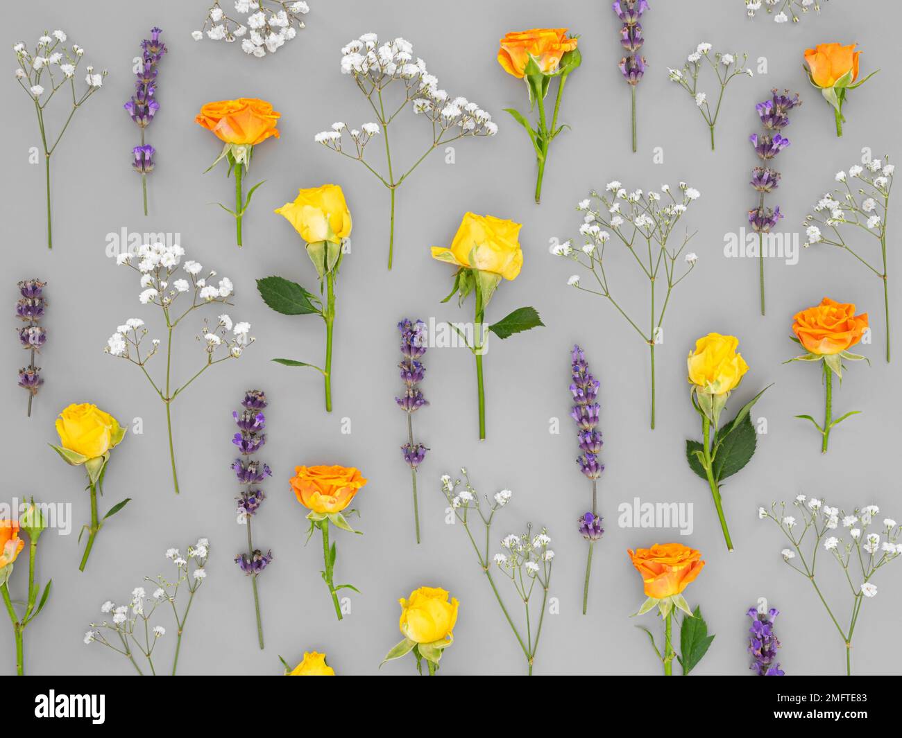 flowers pattern background Stock Photo - Alamy