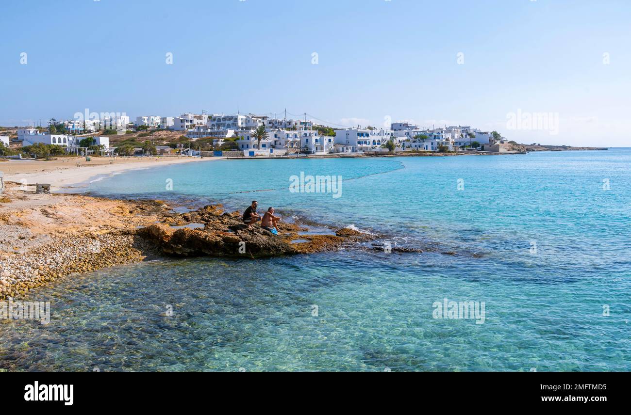 Launch from Nisida Koufonision, Koufonisia archipelago within the Small ...