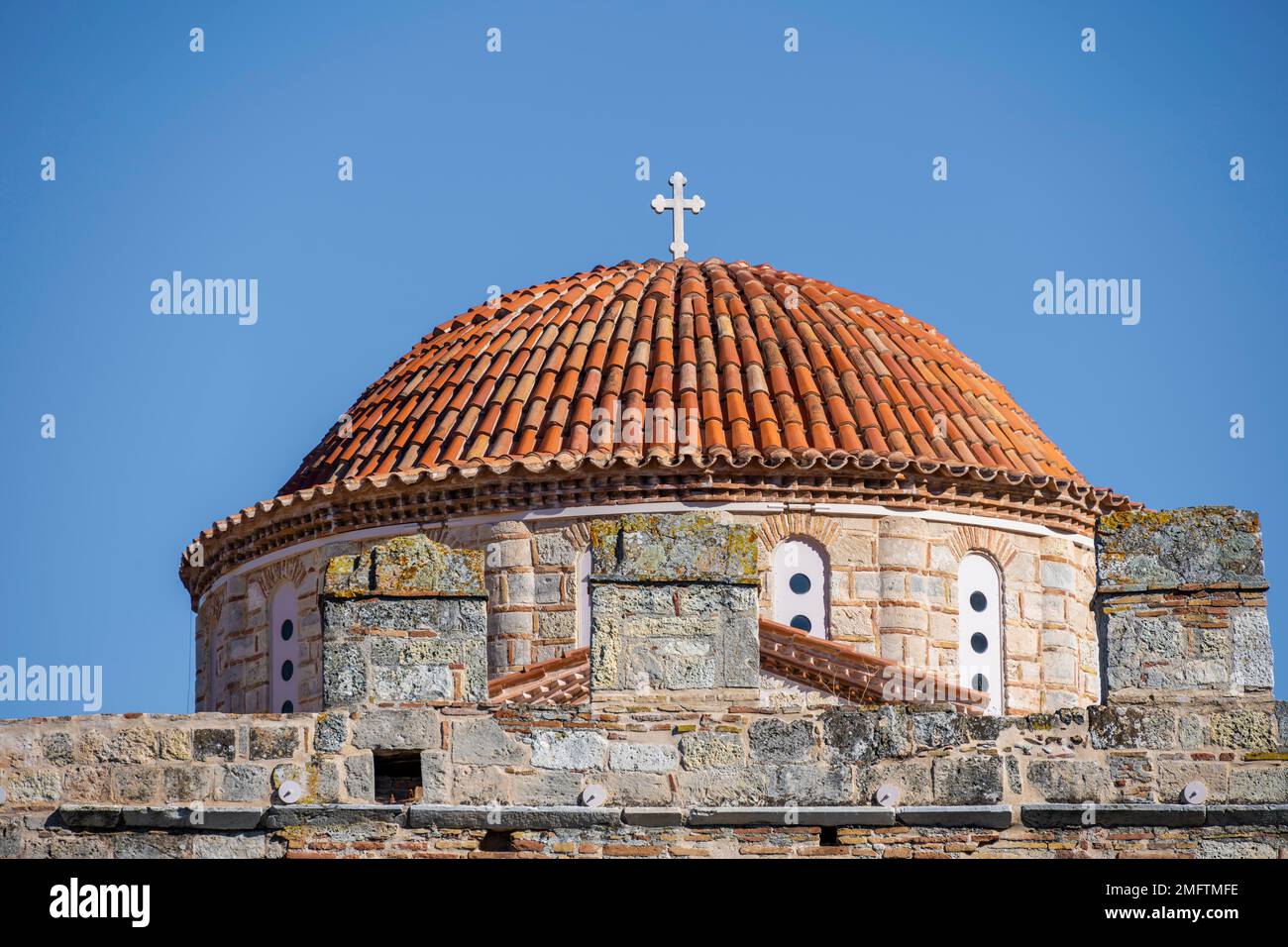 Monastery of daphni and athens hi-res stock photography and images - Alamy