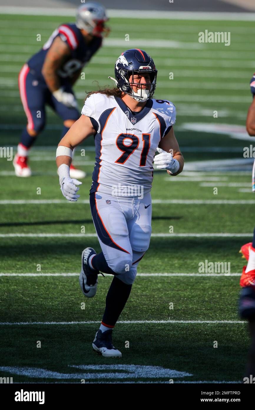 Denver Broncos linebacker Anthony Chickillo (91) during the second half ...