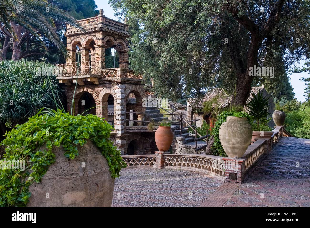 Imaginative buildings and beautiful plantings in the Parco Florence ...