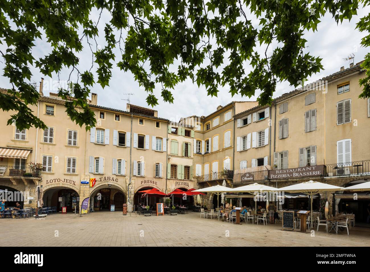 Nyons, Departement Drome, Region Rhone-Alpes, Provence, France Stock ...