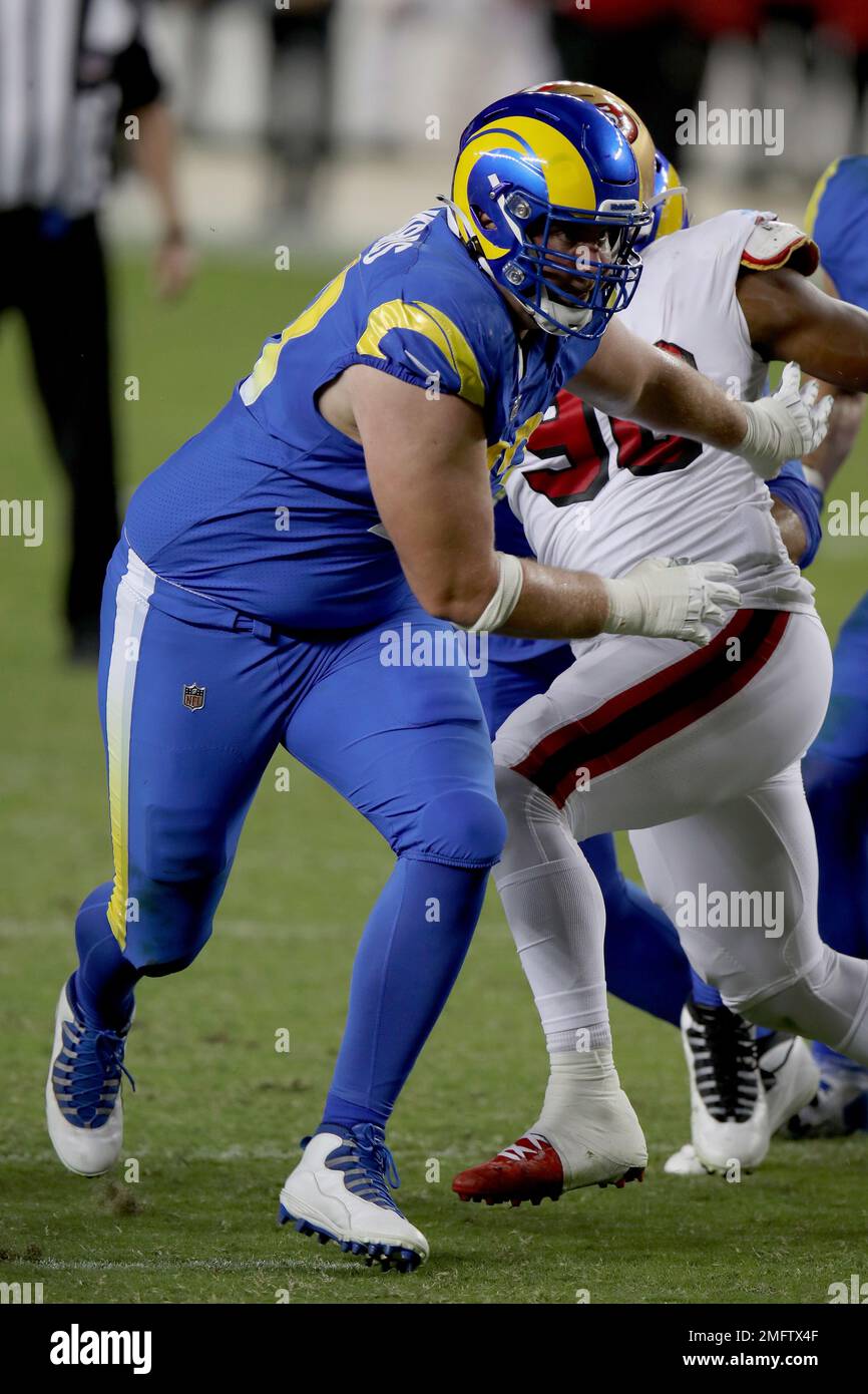 Los Angeles Rams offensive tackle Rob Havenstein (79) in action during ...