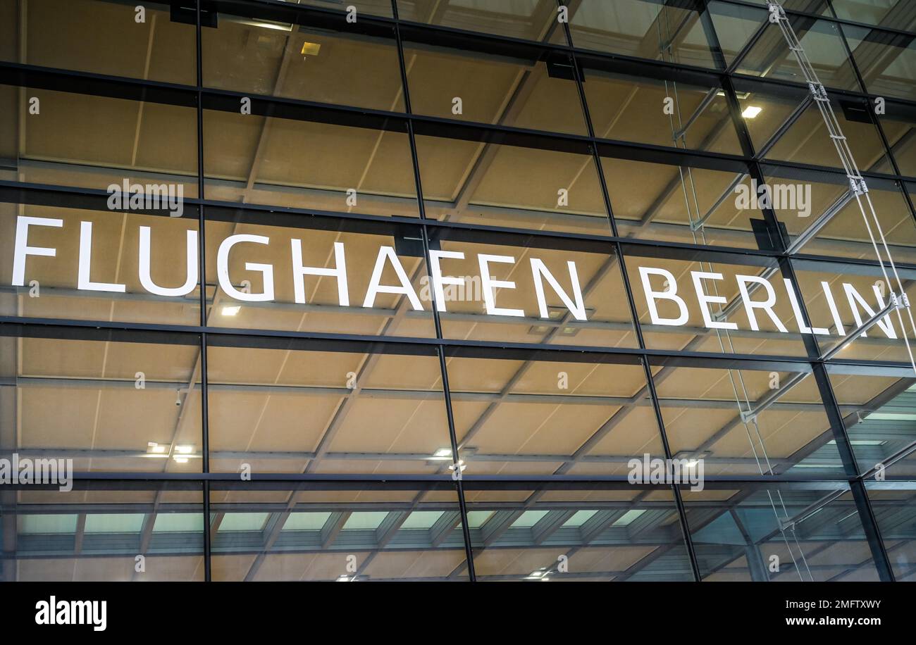 Logo ber of berlin brandenburg airport hi-res stock photography and ...