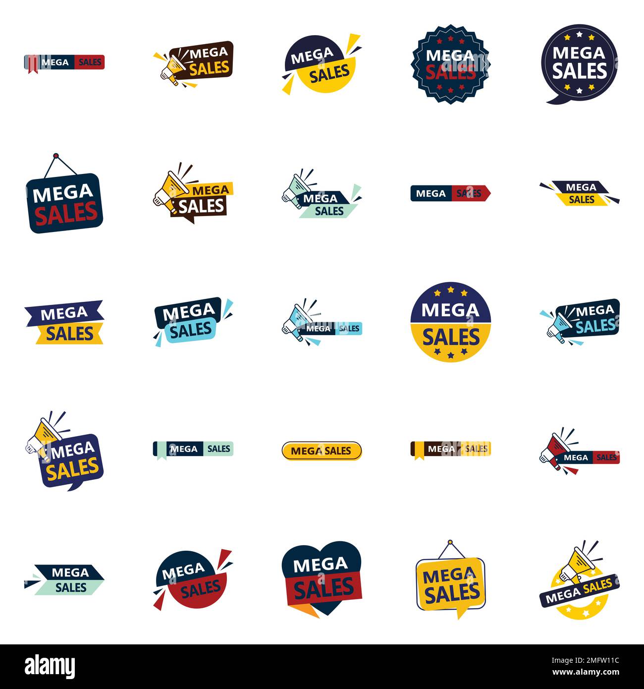 Mega Sale 25 Versatile Vector Banners for All Your Marketing Campaigns ...