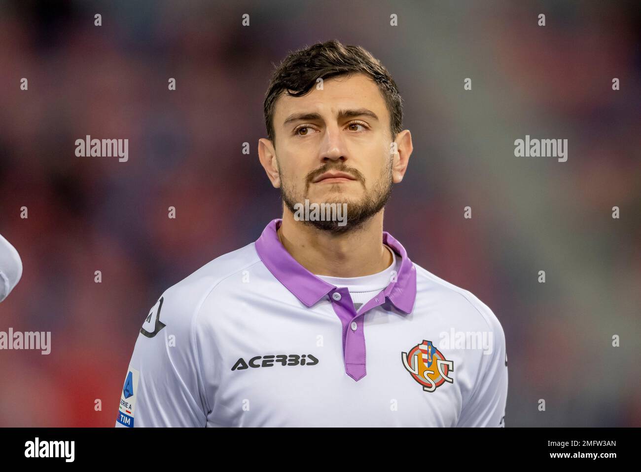Alex Ferrari (Cremonese) during the Italian "Serie A match between ...