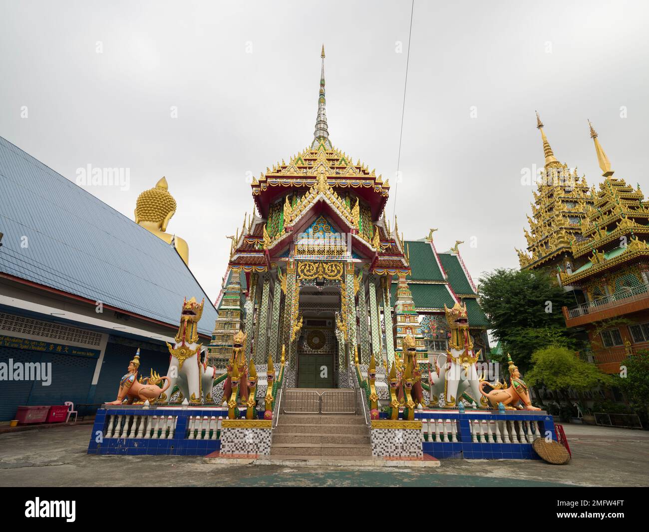 Bangkok, Thailand. December 14, 2022. Wat Khun Chan (Wat Waramartaya ...