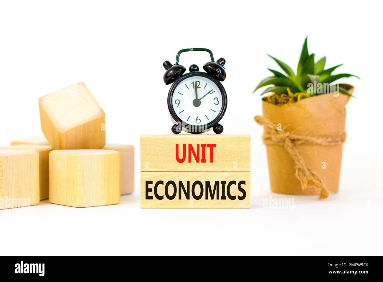 Unit economics symbol. Concept words Unit economics on wooden blocks ...